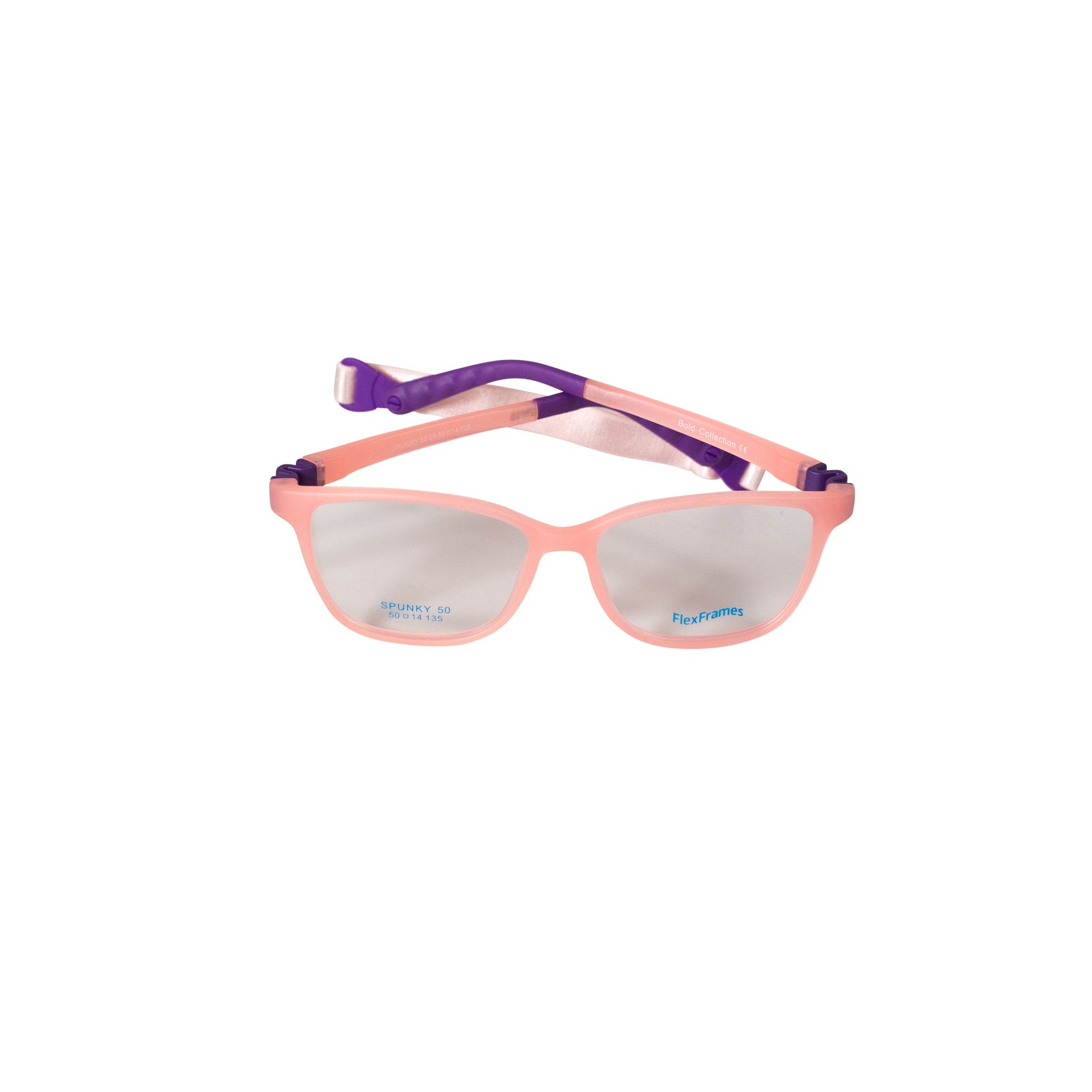 FlexFrames Spunky 47 Kids Glasses - Flexible Rectangular Frame